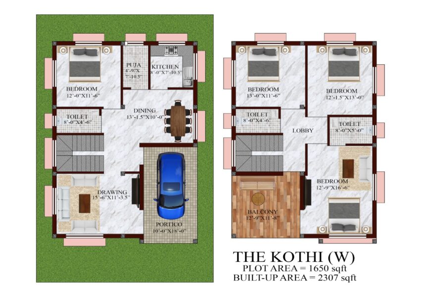 THE KOTHI PLAN Sentosa Bokaro | 99Realty