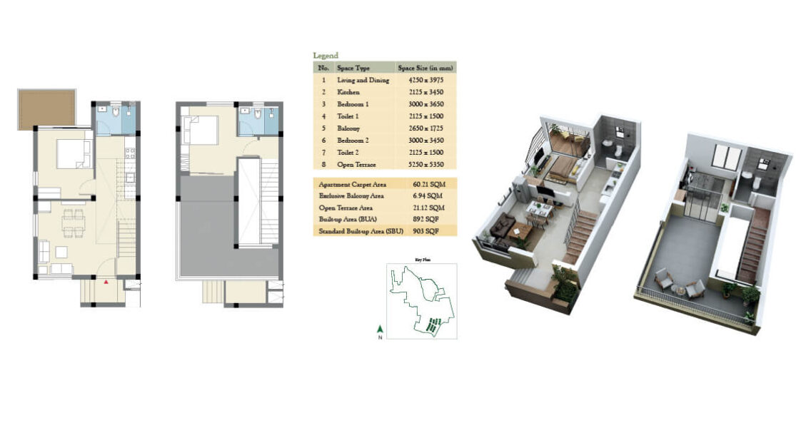 2BHk Duplex Villa | 99Realty